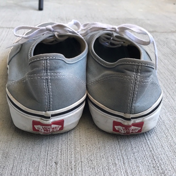 Vans | Shoes | Vans Gray Canvas | Poshmark